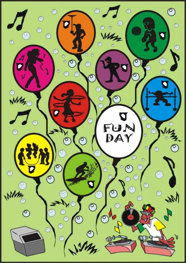 A board – fun day | funforce.com